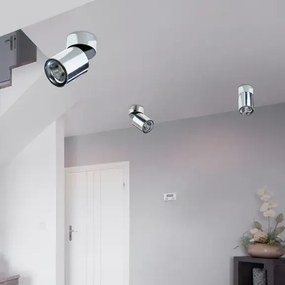 LED bodové světlo Siena 10W 4000K chrom