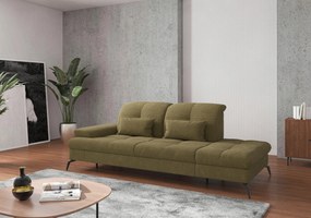 XXXLutz LENOŠKA, textil, olivově zelená Sit & More - Online Only sedačky - 000144009979
