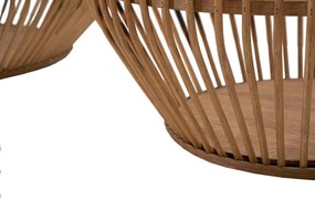 Sada úložných košíků Saathvik 47 cm hnědá