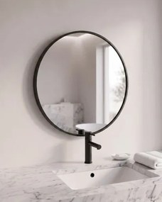Amirro CHARLOTTE RONDE zrcadlo 60x60 cm černá 412-566