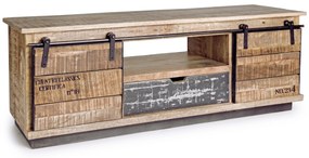 BIZZOTTO dřevěný TV stolek TUDOR 0746494