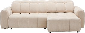 XXXLutz SEDACÍ SOUPRAVA, dřevo, kov, plast, textil, béžová Xora - Sedací soupravy - 002424007101