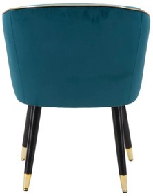 Designové křeslo Dandelion petrolejové