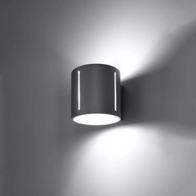 Sollux Lighting Nástěnné svítidlo INEZ šedé