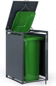 Přístřešek na popelnici 240 l, 1160 x 695 x 800 mm