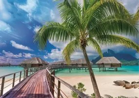 TREFL Puzzle UFT Wanderlust: Rajská pláž na Bora-Bora / 1000 dílků / 6