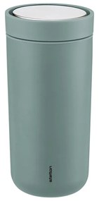 Stelton Termohrnek Go Click 0,4l dusty green