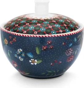 Pip Studio Berry Blues cukřenka 300ml, modrá (porcelánová cukřenka s víčkem 300ml)