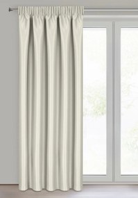ZATEMŇOVACÍ ZÁVĚS NA PÁSCE SELINA 140X270 CM KRÉMOVÁ