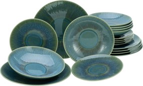 XXXLutz JÍDELNÍ SOUPRAVA Sea Breeze Green 12dílné Creatable - Online Only nádobí - 007768135602