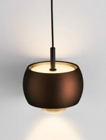LED kávový designový lustr Conga