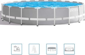 INTEX PRISM FRAME POOLS SET Bazén 610 x 132 cm s kartušovou filtrací 26756GN