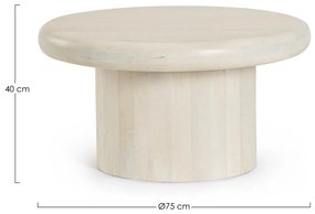 BIZZOTTO Konferenční stolek LOPEZ světlý 0747038
