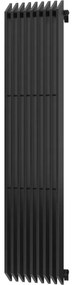 Mexen Aurora designový radiátor 1800 x 450 mm, 1347 W, Černá - W212-1800-450-00-70