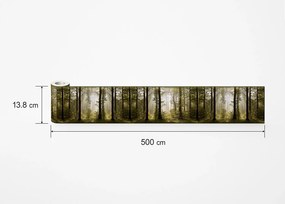 Samolepící bordura na zeď Les | 5 m x 13.8 cm | DWB8214
