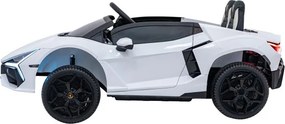 Elektrické autíčko Lamborghini Revuelto XL bílé