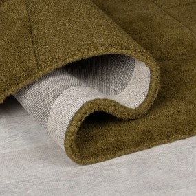 Flair Rugs, Kusový koberec Moderno Checkerboard Green, 120x170, zelená, chodba / předsíň