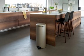 Brabantia Pedálový koš NewIcon 30L champagne