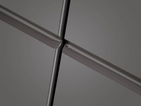 COMAD Stojatá skříňka s umyvadlem - BALI 821 grey, šířka 80 cm, grafit/lesklý grafit/dub votan