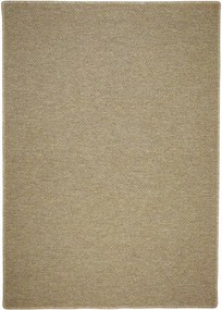 Kusový koberec Natura 3486 - žluto-hnědý (bordura)