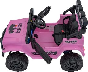 Elektrické autíčko Off-Road CLIMBER růžové