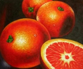 Pomeranče - 50 x 60 cm