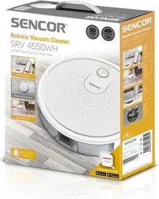 SENCOR SRV 4550WH bílá / robotický vysavač / vysávání  mopování / 28W