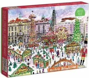 Galison Puzzle Vánoční trh / 1000 dílků / od 8 let