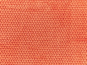 Přikrývka 200 x 220 cm oranžová BJAS Beliani