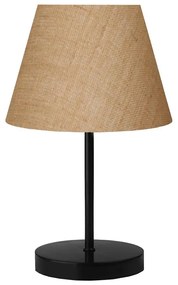 Stolní lampa AYD 1xE27/40W/230V hnědá/černá