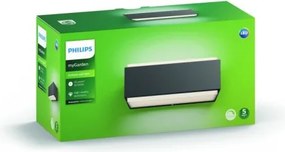 Venkovní nástěnné LED svítidlo Philips Stratosphere 16487/93/P0 9W 4000K neutrální bílá IP44