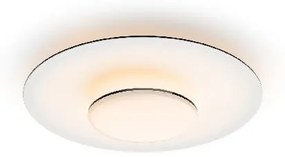 Philips Osvětlení - Stropní LED svítidlo, průměr 50 cm, 2700 K, 40 W, stmívatelné, bílá/černá 929003316201