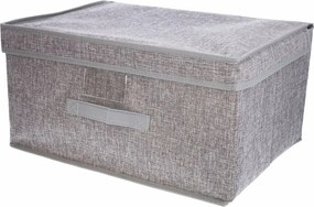 Skládací úložný box s odklopným víkem 44 × 33 × 22 cm, L
