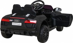 Ramiz Elektrické autíčko Audi R8 pro děti černé na akumulátor