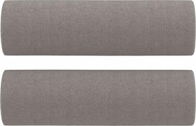 3dílná sedací souprava s polštáři taupe textil 3201865