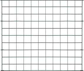Zahradní plot 77,5 x 64 cm zelený 146102