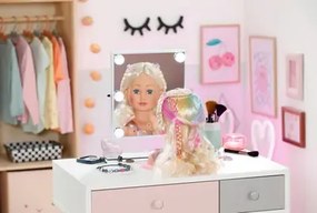 ZAPF CREATION Stylingová hlava BABY born Duhová / Make-up a česání / o