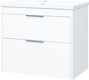 Mereo, Mereo Vigo, koupelnová skříňka s keramickým umyvadlem 81 cm, bílá, MER-CN312