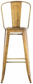 Barová židle Jakari zlatá