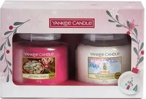Yankee Candle Dárková sada 2 ks vonných svíček 411g / Snow Globe Wonde