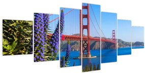 Obraz - Golden Gate Bridge, San Francisco (210x100 cm)