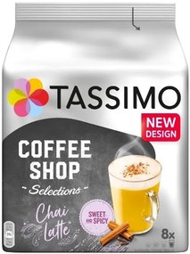 Kávové kapsle tassimo kapsle coffee shop chai latte 8 nápojů