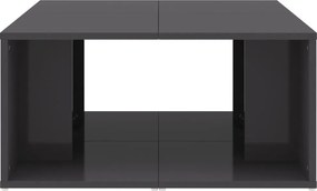 vidaXL Konferenční stolky 4 ks 33 x 33 x 33 cm dřevotříska [806821] Barva: bílá s vysokým leskem