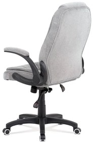 Autronic Kancelářská houpací židle, šedá látka - KA-G303 SIL2