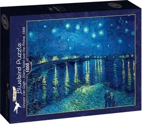BLUEBIRD Puzzle Hvězdná noc nad Rhônou / 1000 dílků