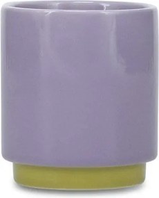 Zelený/fialový kameninový šálek 130 ml Duo – ONA