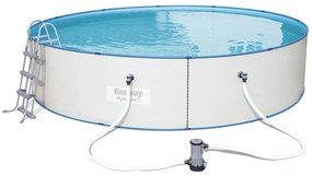 Bestway Set Hydrium bazén s ocelovým rámem kulatý 460 x 90 cm 56386
