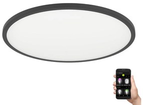 Eglo Eglo 900761-LED Stmívatelné stropní svítidlo SARSINA-Z 33,5W/230V pr.45 cm černá EG900761