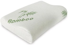 TOP Tvarovaný polštář z paměťové pěny 40x60 Bamboo