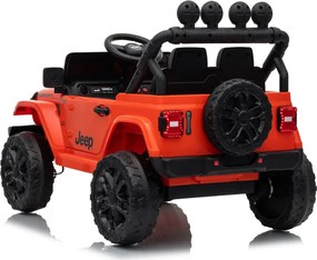 LEAN Toys Oranžové vozidlo na akumulátor DK-JWR558